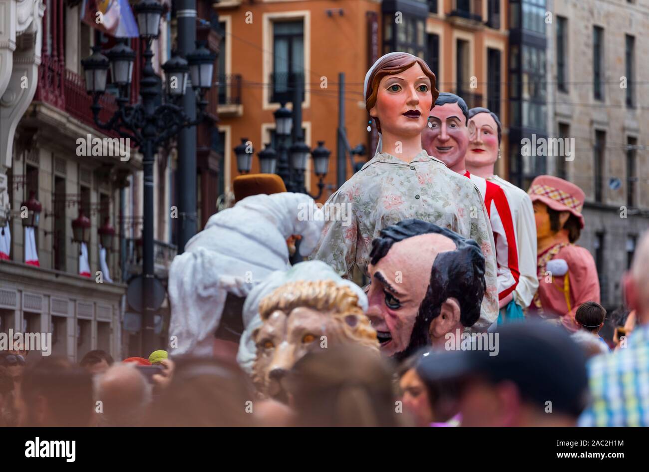 “Giants and Big-Heads”, Aste Nagusia (English: Great Week) the main ...