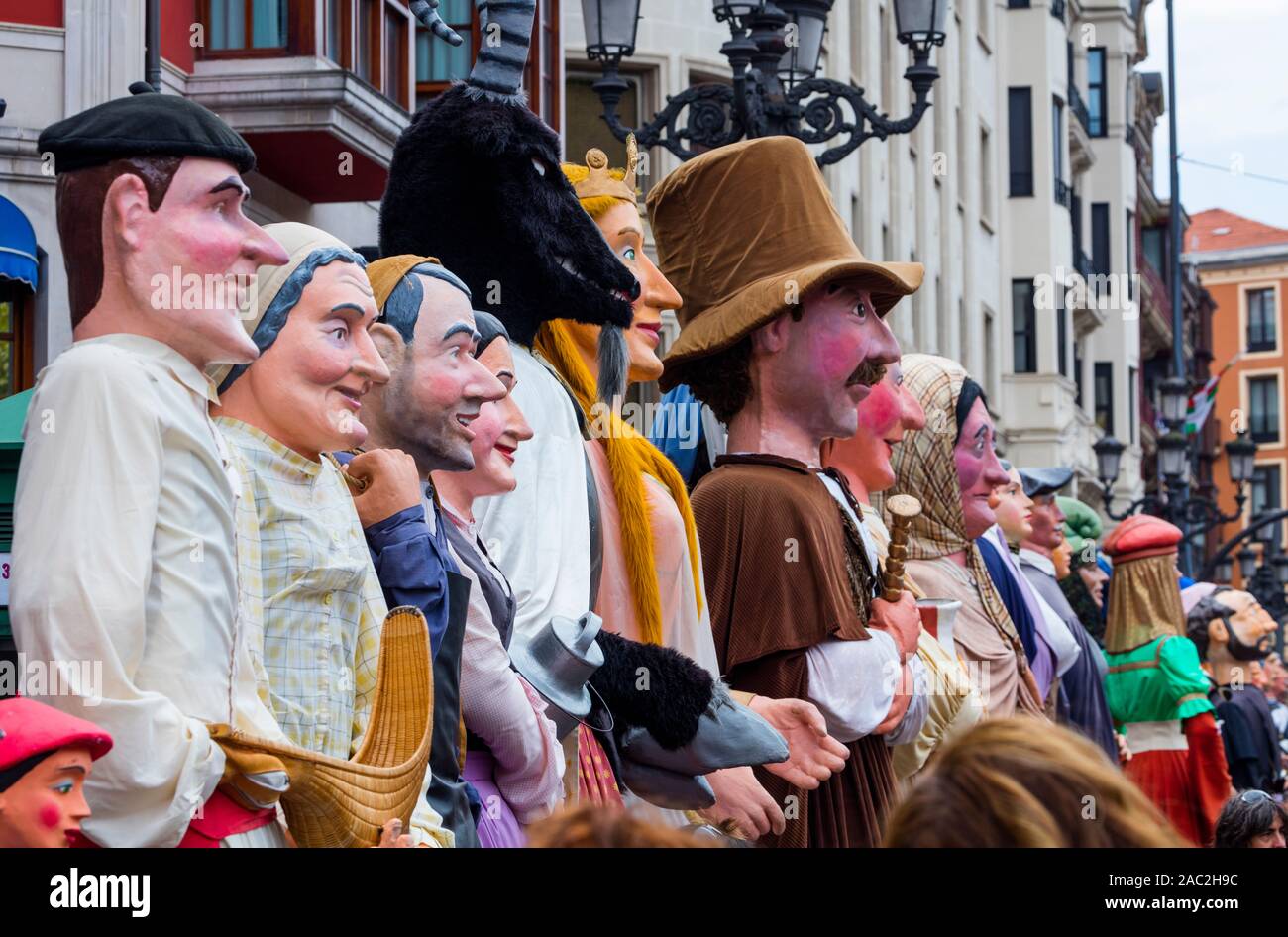 “Giants and Big-Heads”, Aste Nagusia (English: Great Week) the main ...