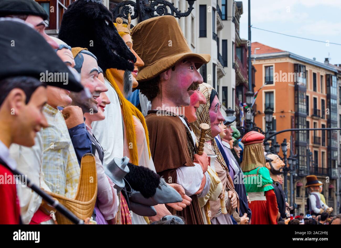 “Giants and Big-Heads”, Aste Nagusia (English: Great Week) the main ...