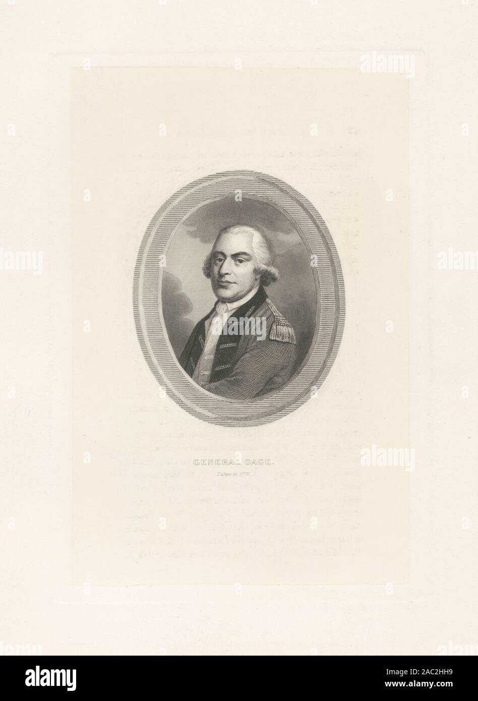 General Gage Includes photomechanical reproductions. Title from ...