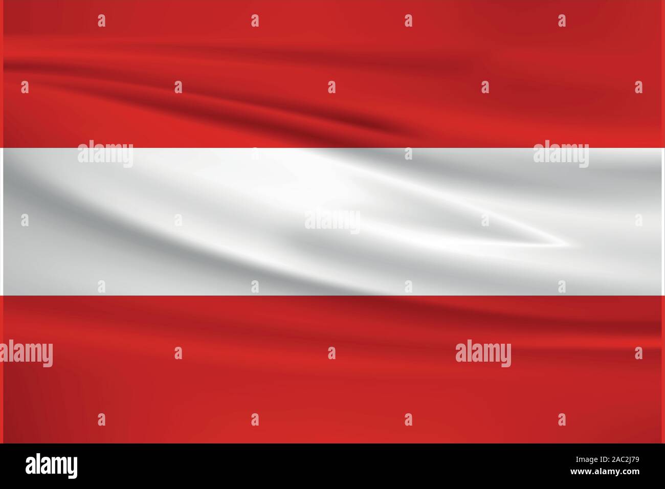 Waving Austria flag, official colors and ratio correct. Austria ...