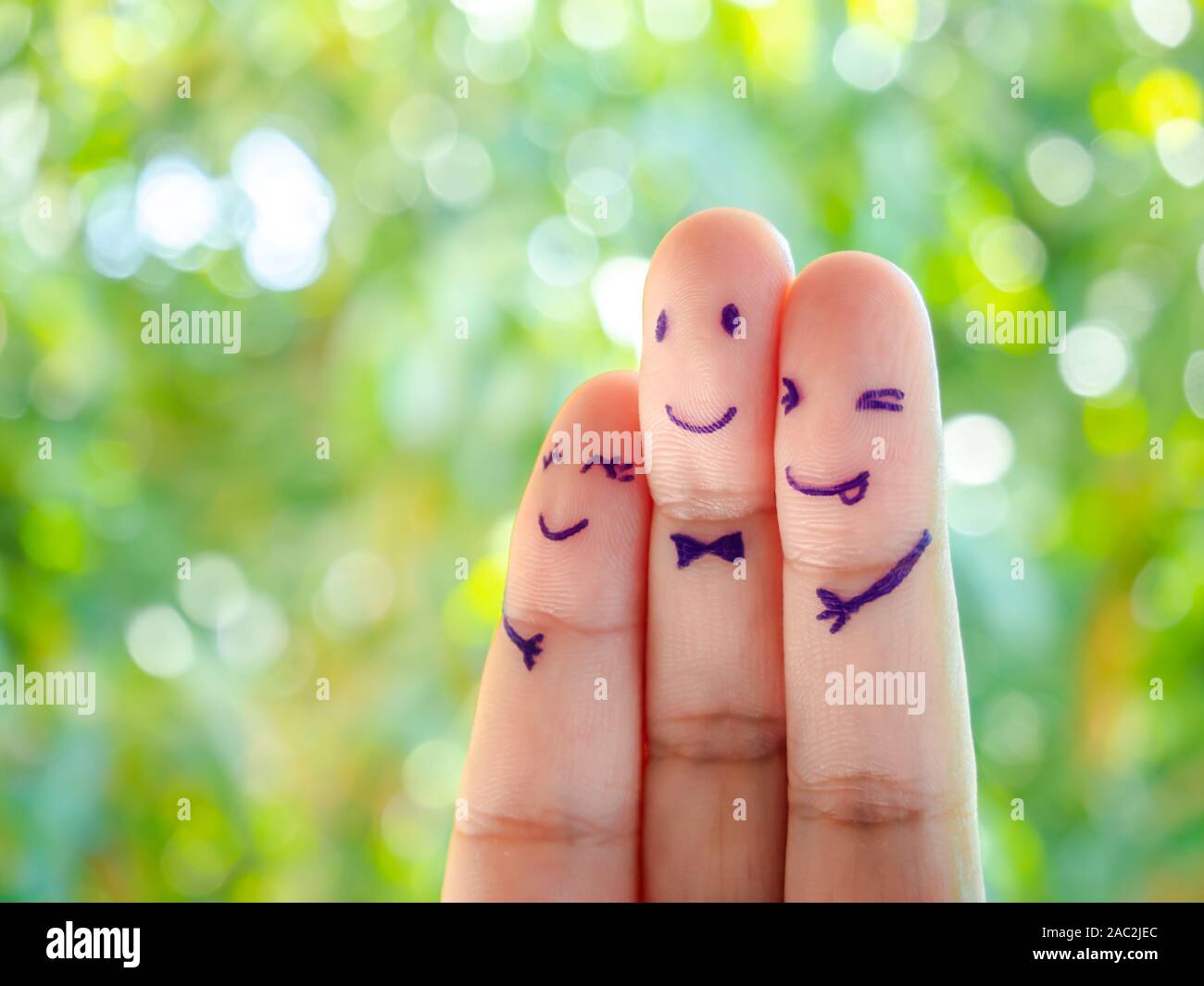 Family of finger puppets hi-res stock photography and images - Alamy