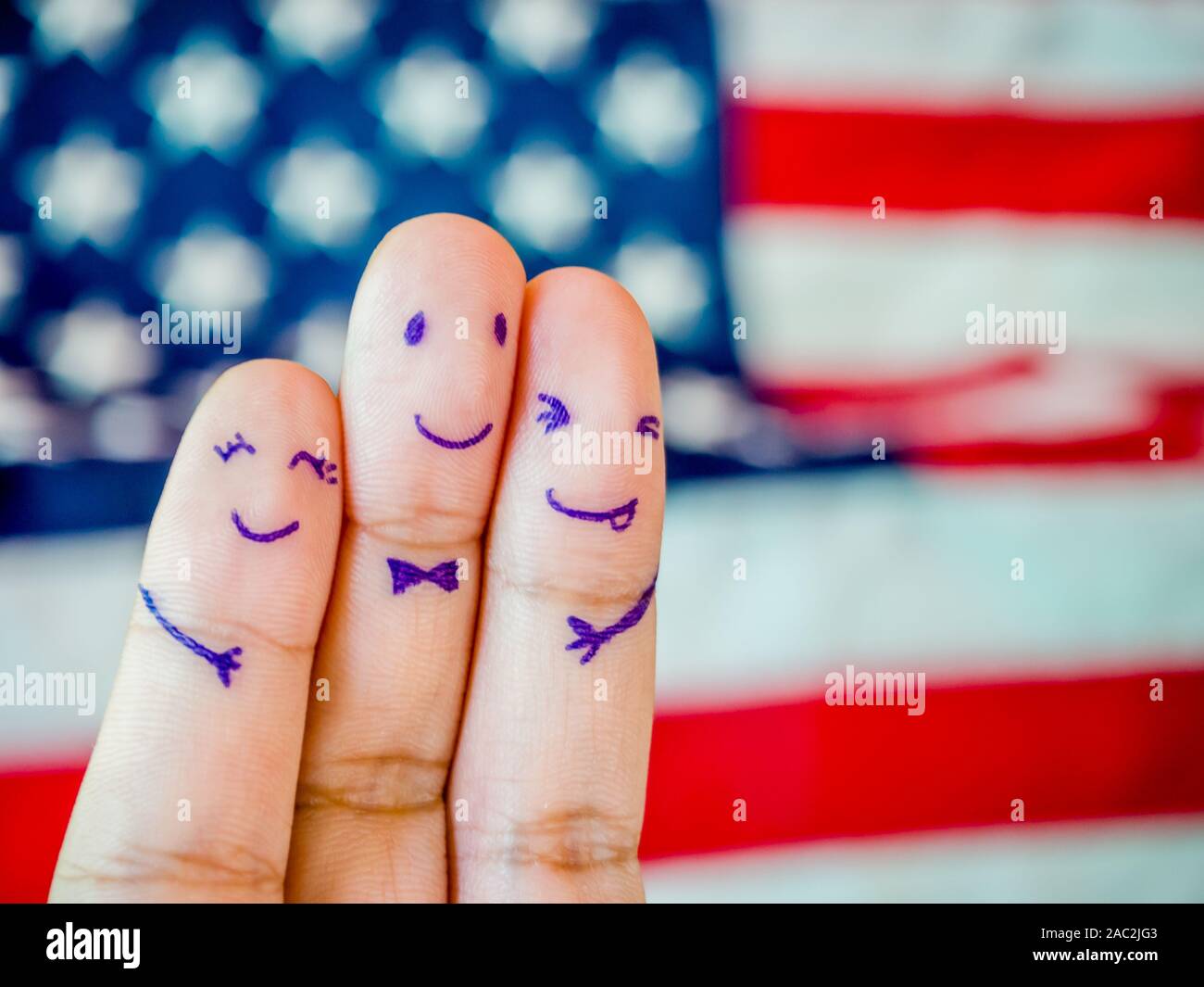 Family of finger puppets hi-res stock photography and images - Alamy