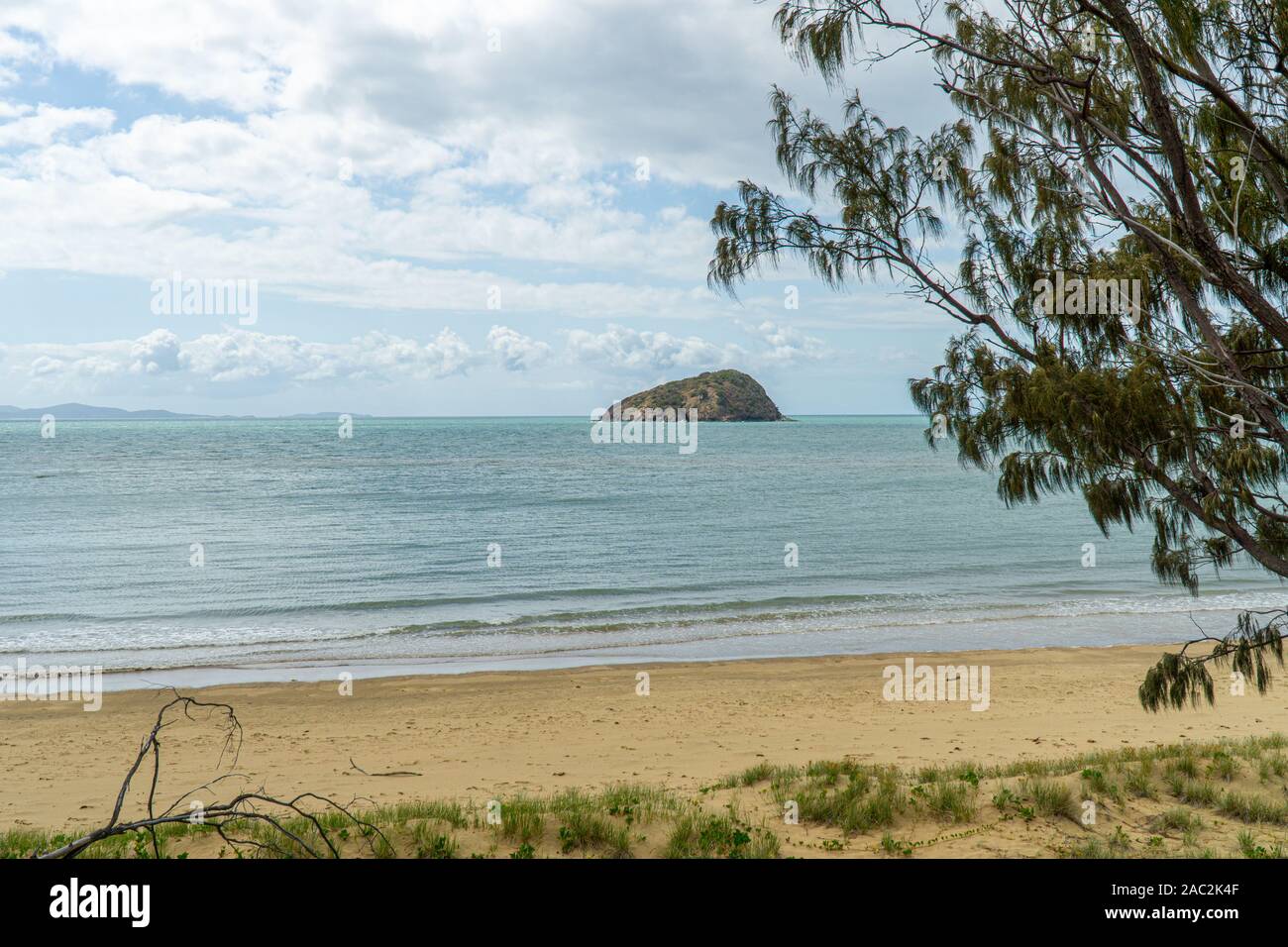 the beautiful beach of Agnes Water in Australia Stock Photo - Alamy