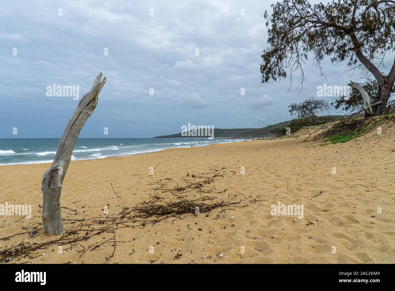 the beautiful beach of Agnes Water in Australia Stock Photo - Alamy