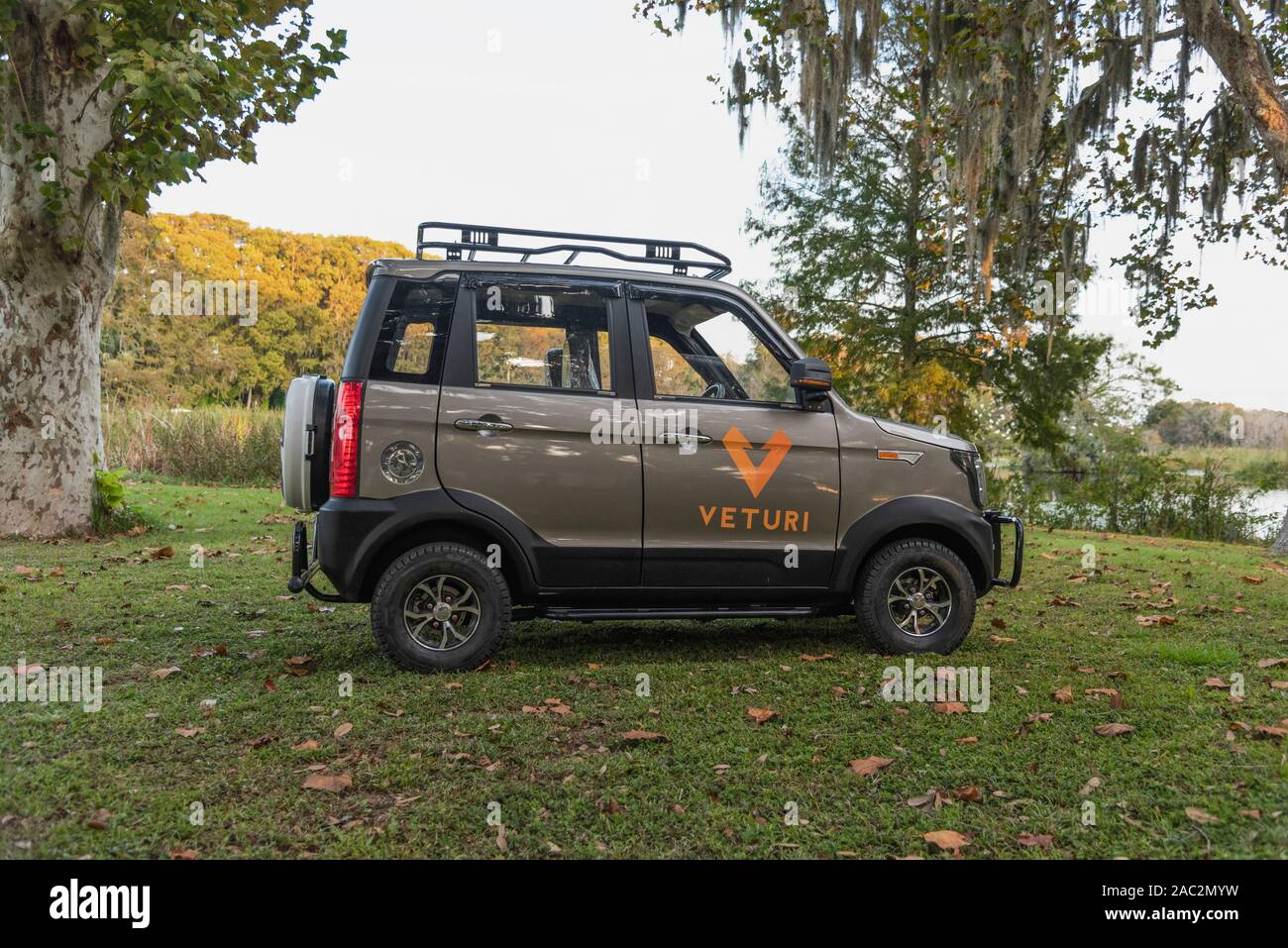 Veturi Revolutionary Electric Vehicle Stock Photo - Alamy