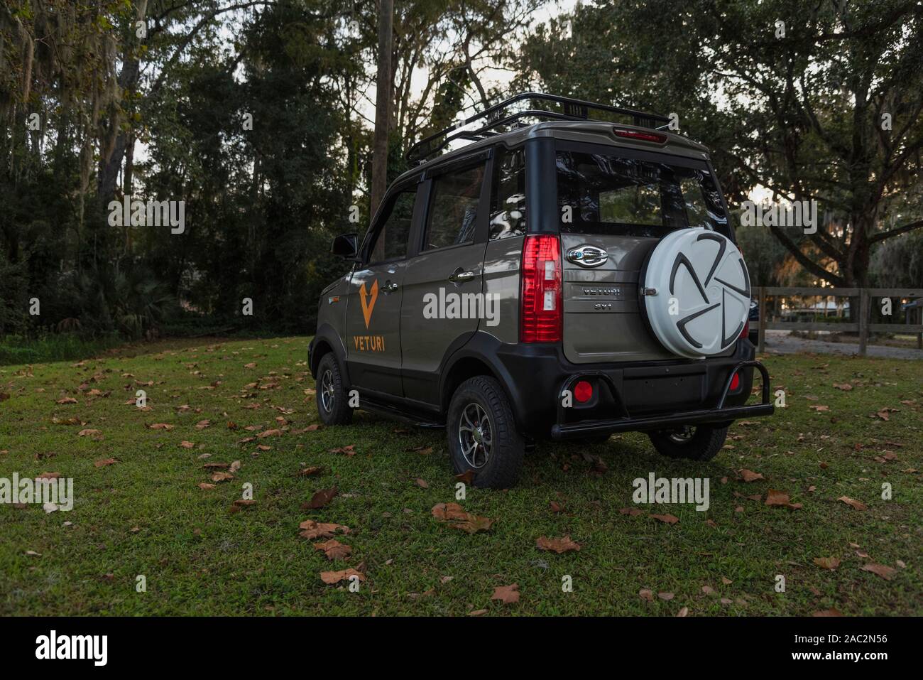 Veturi Revolutionary Electric Vehicle Stock Photo - Alamy
