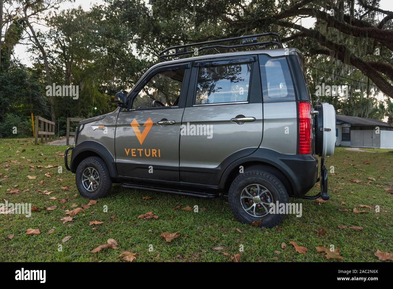 Veturi Revolutionary Electric Vehicle Stock Photo - Alamy