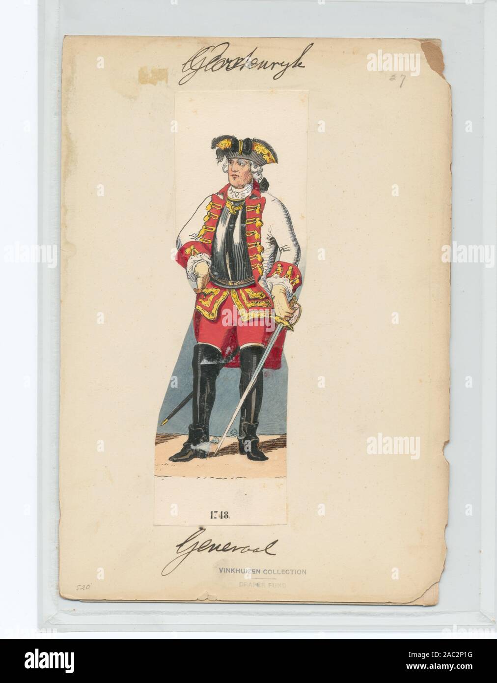 General, 1748 Ownership : Draper Fund General, 1748 (L'Allemand ...