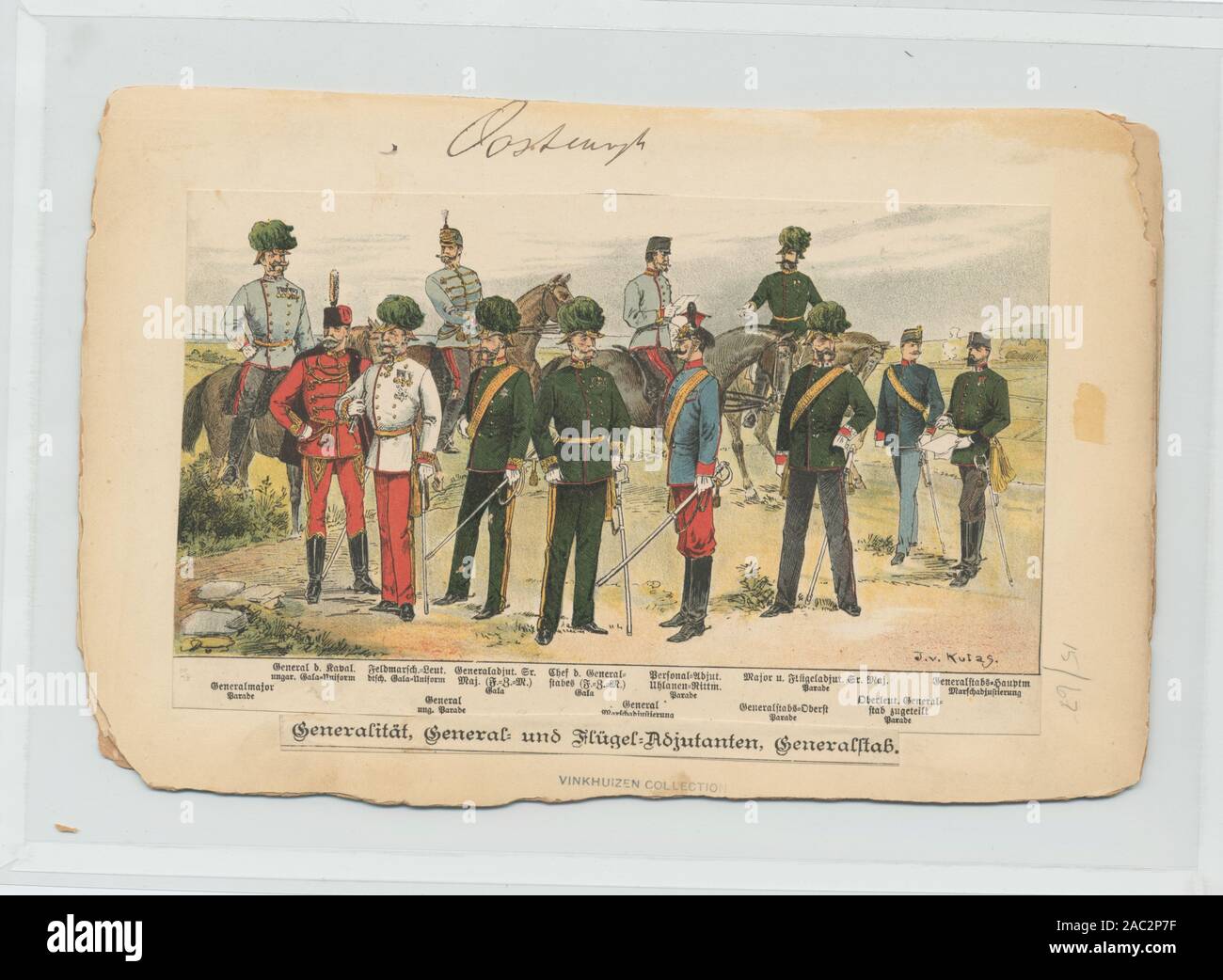 Generalität, General und Flügel Adjutanten, Generalstab Ownership ...