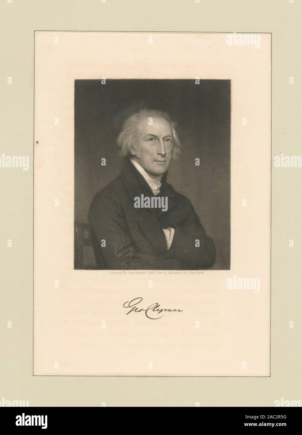 George clymer hi-res stock photography and images - Alamy