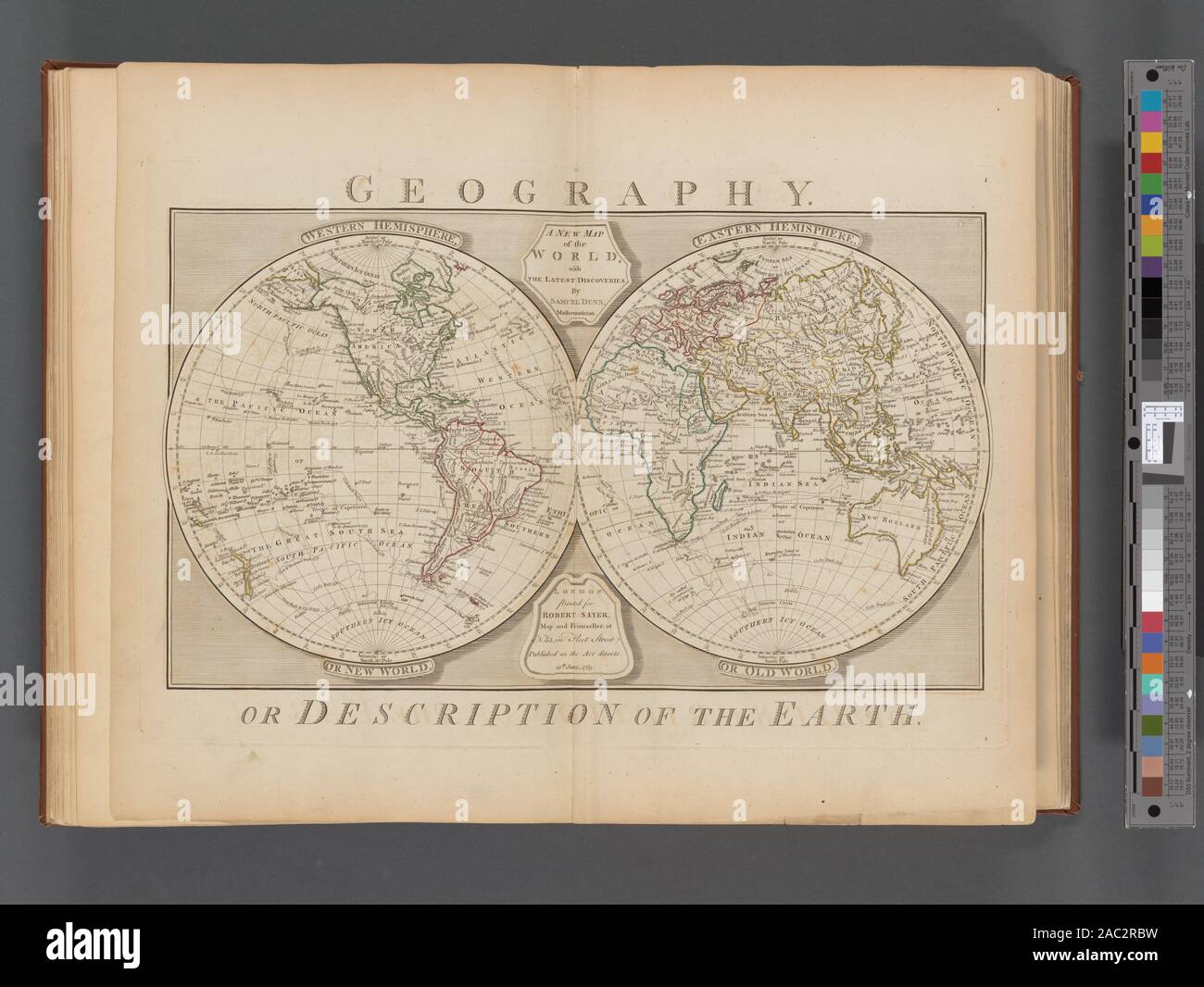 Geography, or description of the Earth London: Printed for Robert Sayer ...
