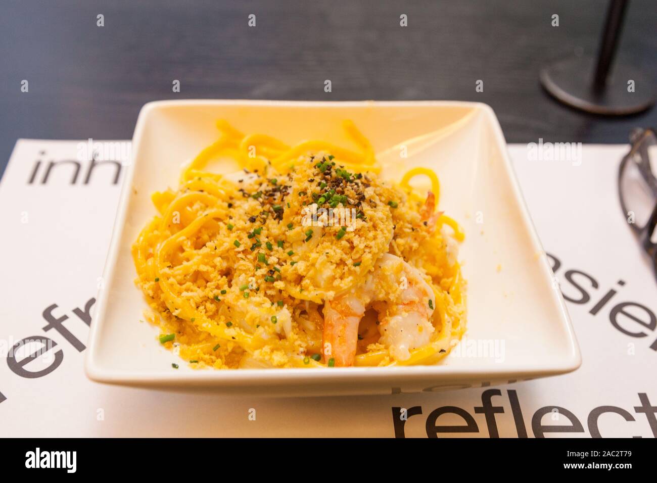 Seafood spaghetti, MoMa, Museum o Modern Art, New York City, United ...