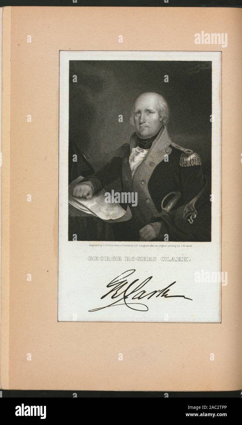 George rogers clark portrait hi-res stock photography and images - Alamy