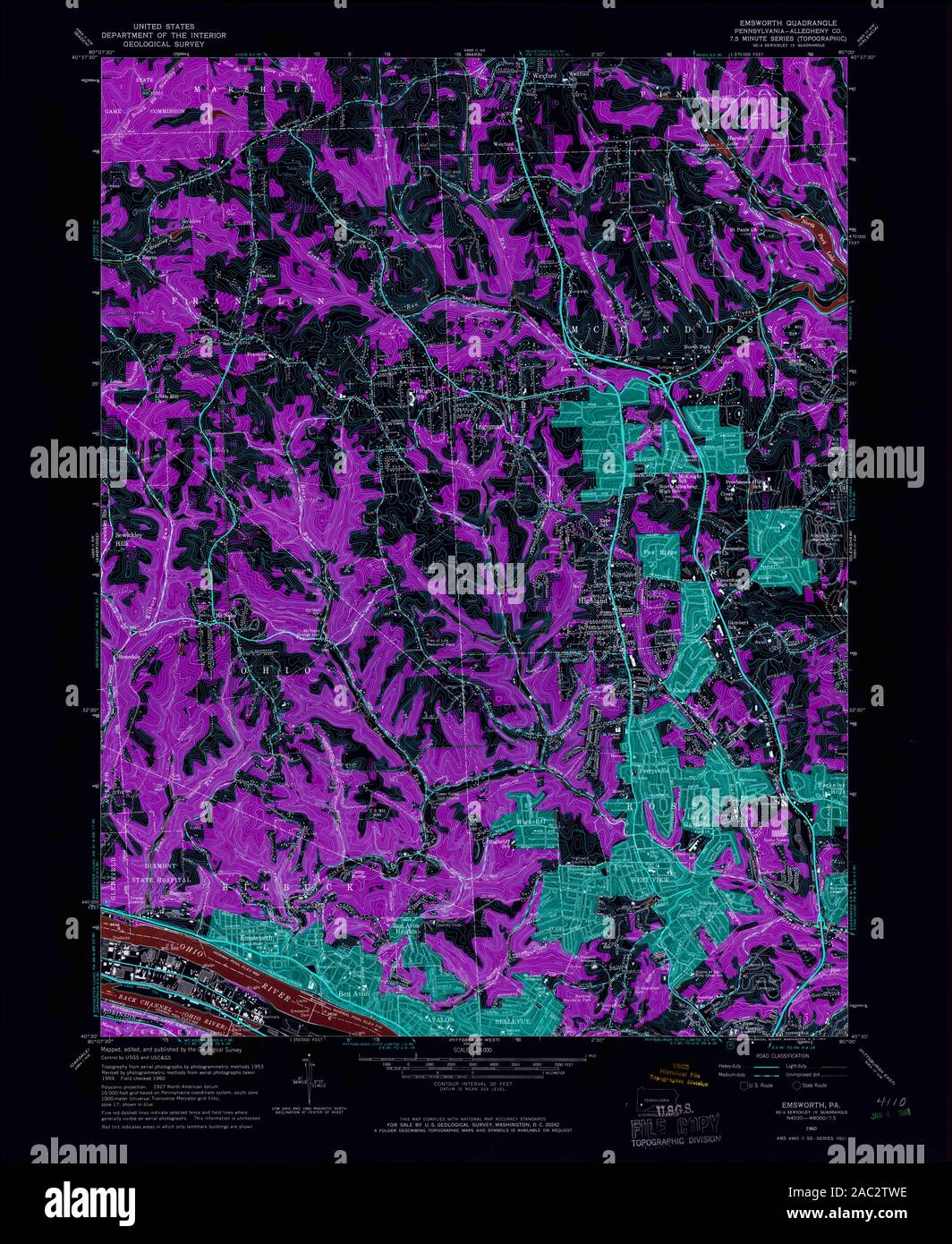 Map of emsworth hi-res stock photography and images - Alamy
