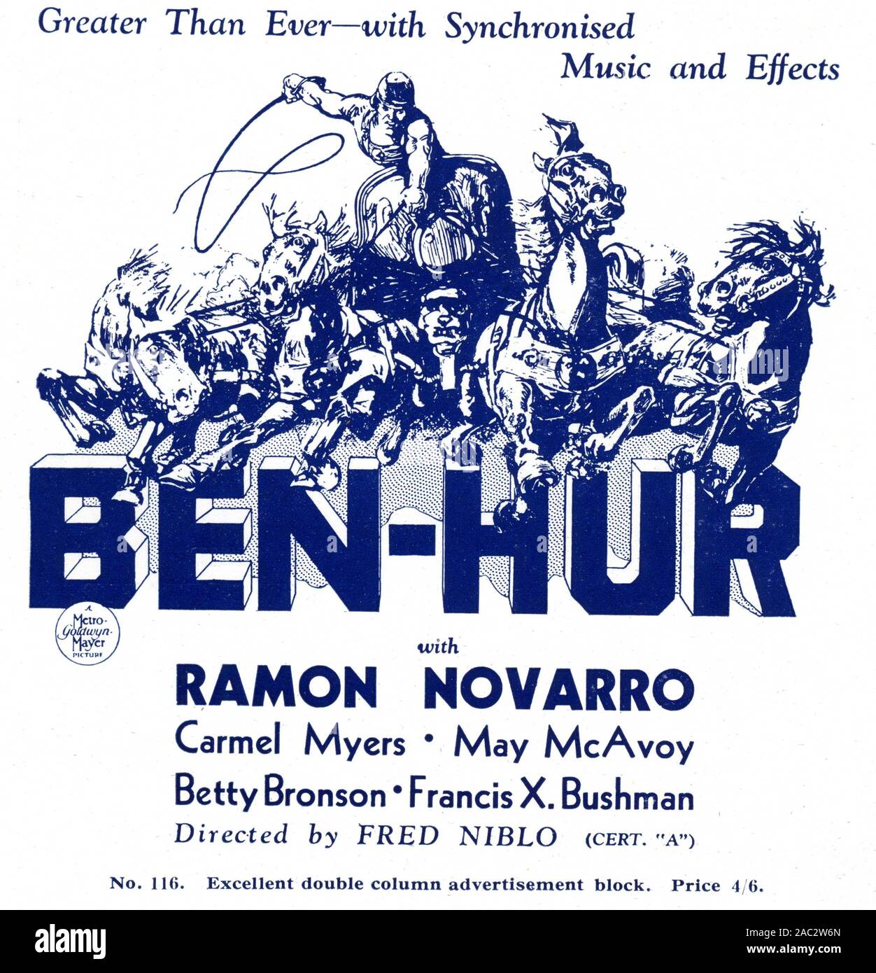 RAMON NOVARRO in BEN - HUR : A TALE OF THE CHRIST 1925 director FRED ...