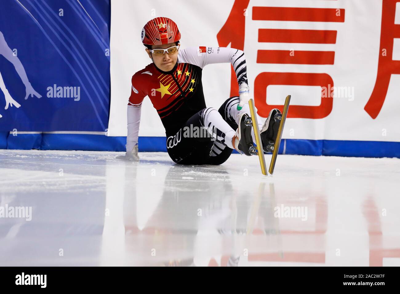 Nippon Gaishi Arena, Nagoya, Aichi, Japan. 29th Nov, 2019. Li Jinyu ...