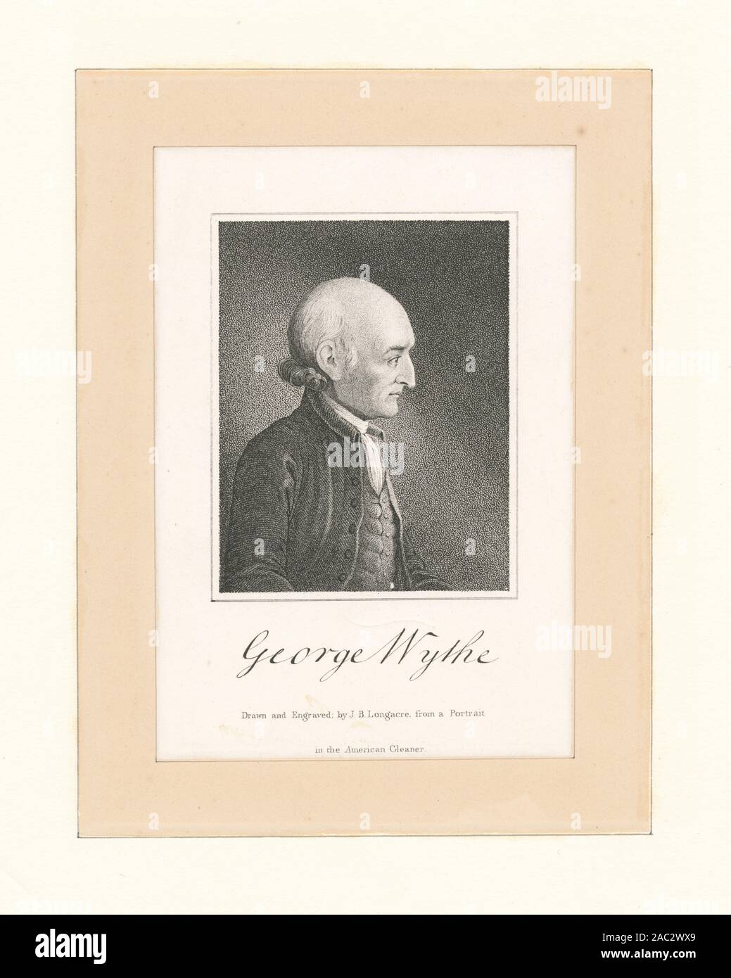 George wythe hi-res stock photography and images - Alamy
