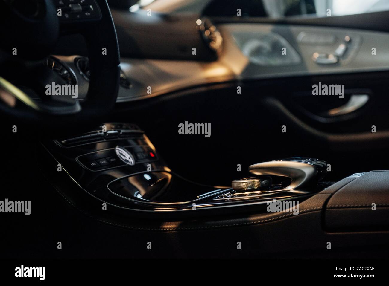 Car interior control panel knobs hi-res stock photography and images ...
