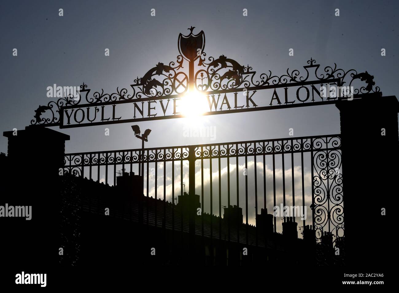 A general view gates outside stadium hi-res stock photography and ...
