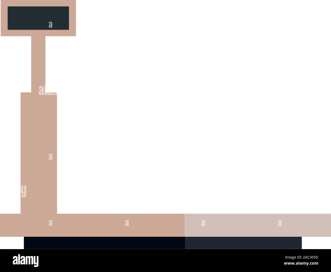 Isolated shop scale vector design Stock Vector Image & Art - Alamy