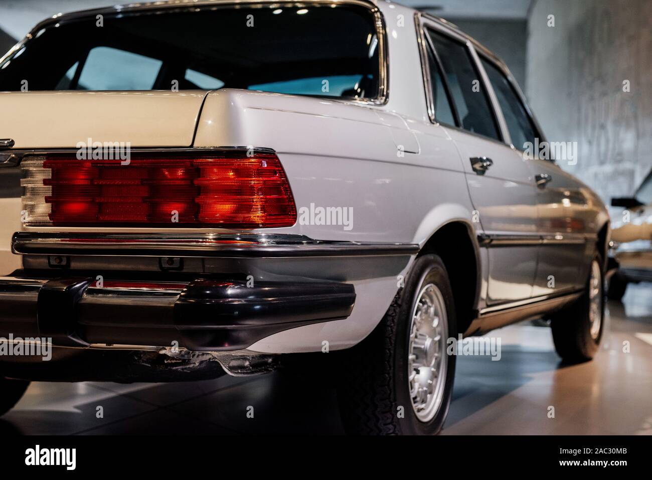 Beautiful ground white unique car hi-res stock photography and images ...