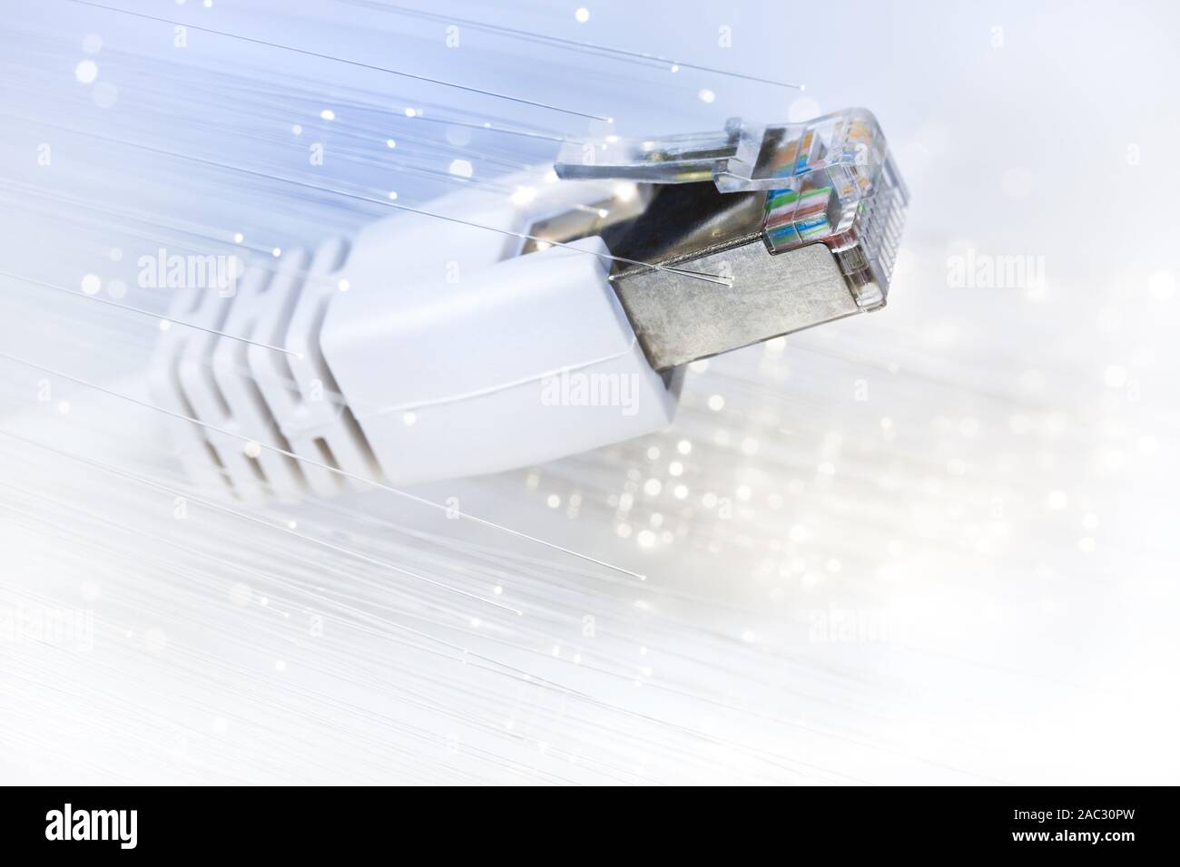 Rj45 cable hi-res stock photography and images - Alamy