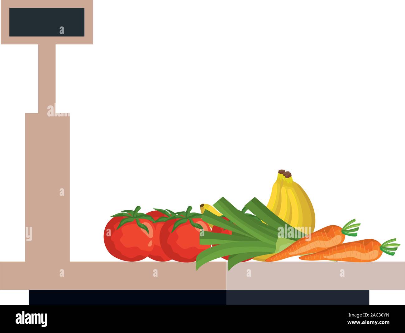 Isolated shop scale vector design Stock Vector Image & Art - Alamy