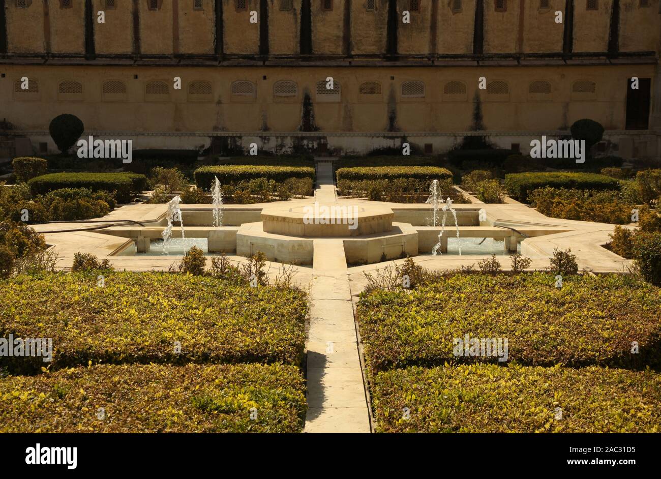 Amber fort in the mountains of Jaipur, a beautiful fort/palace from the ...