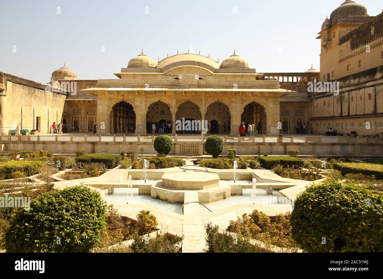 Amber fort in the mountains of Jaipur, a beautiful fort/palace from the ...