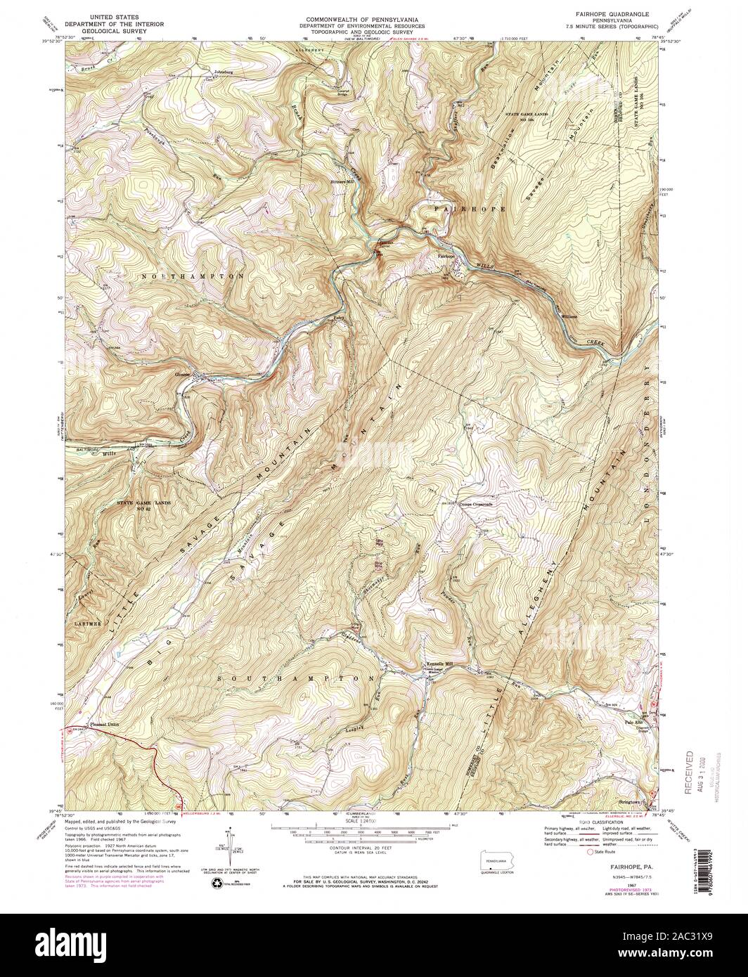 Map of fairhope hi-res stock photography and images - Alamy