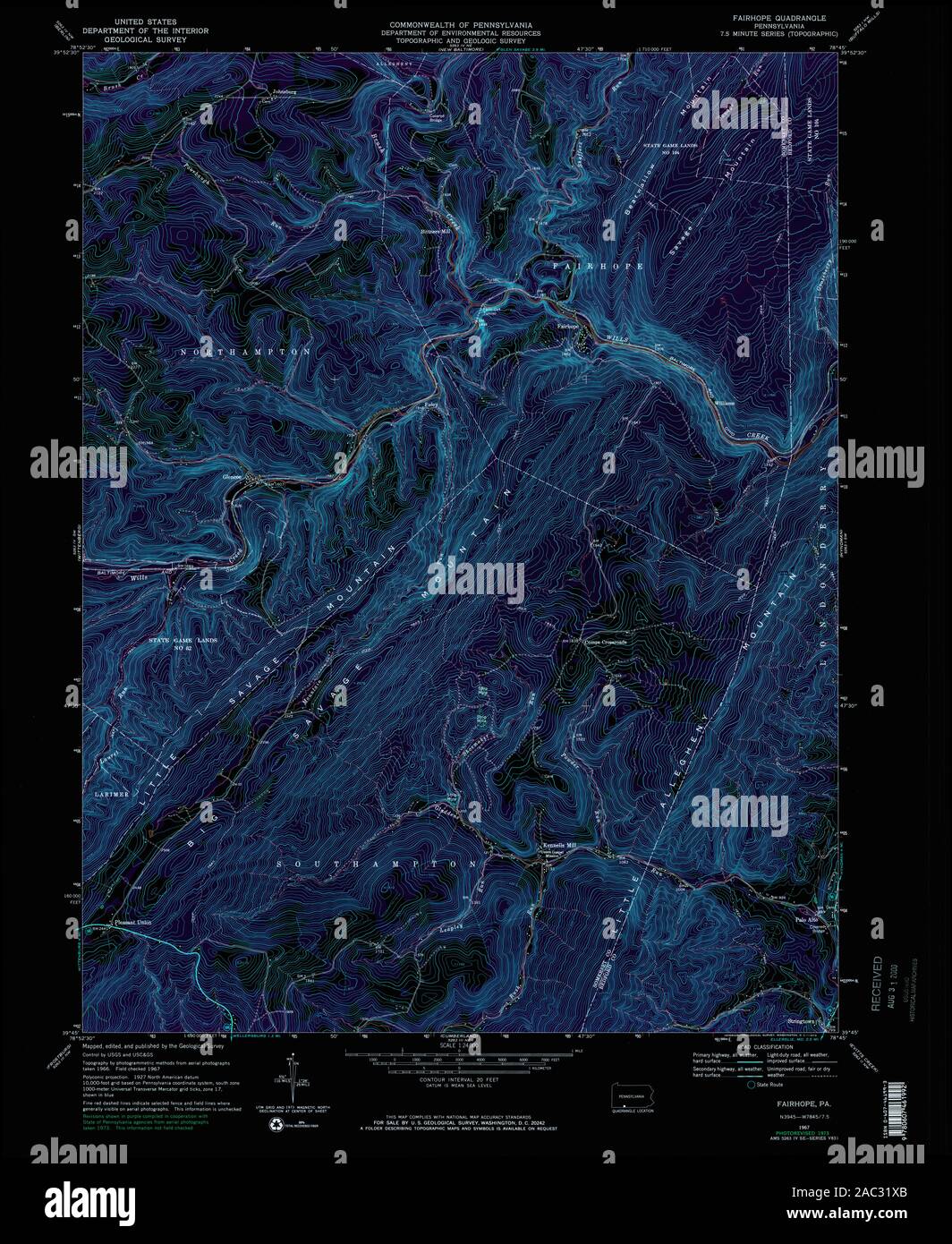 Map of fairhope hi-res stock photography and images - Alamy