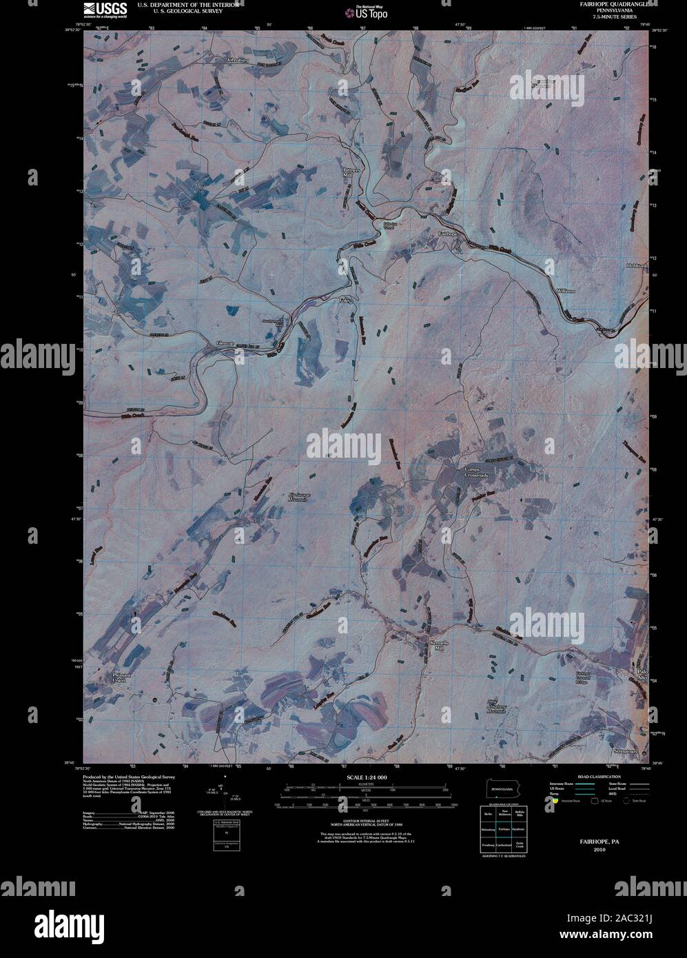 Map of fairhope hi-res stock photography and images - Alamy