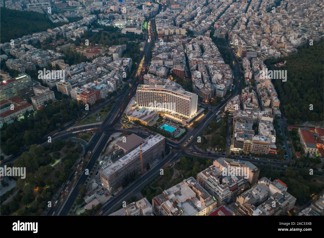 Hilton athens pool hi-res stock photography and images - Alamy