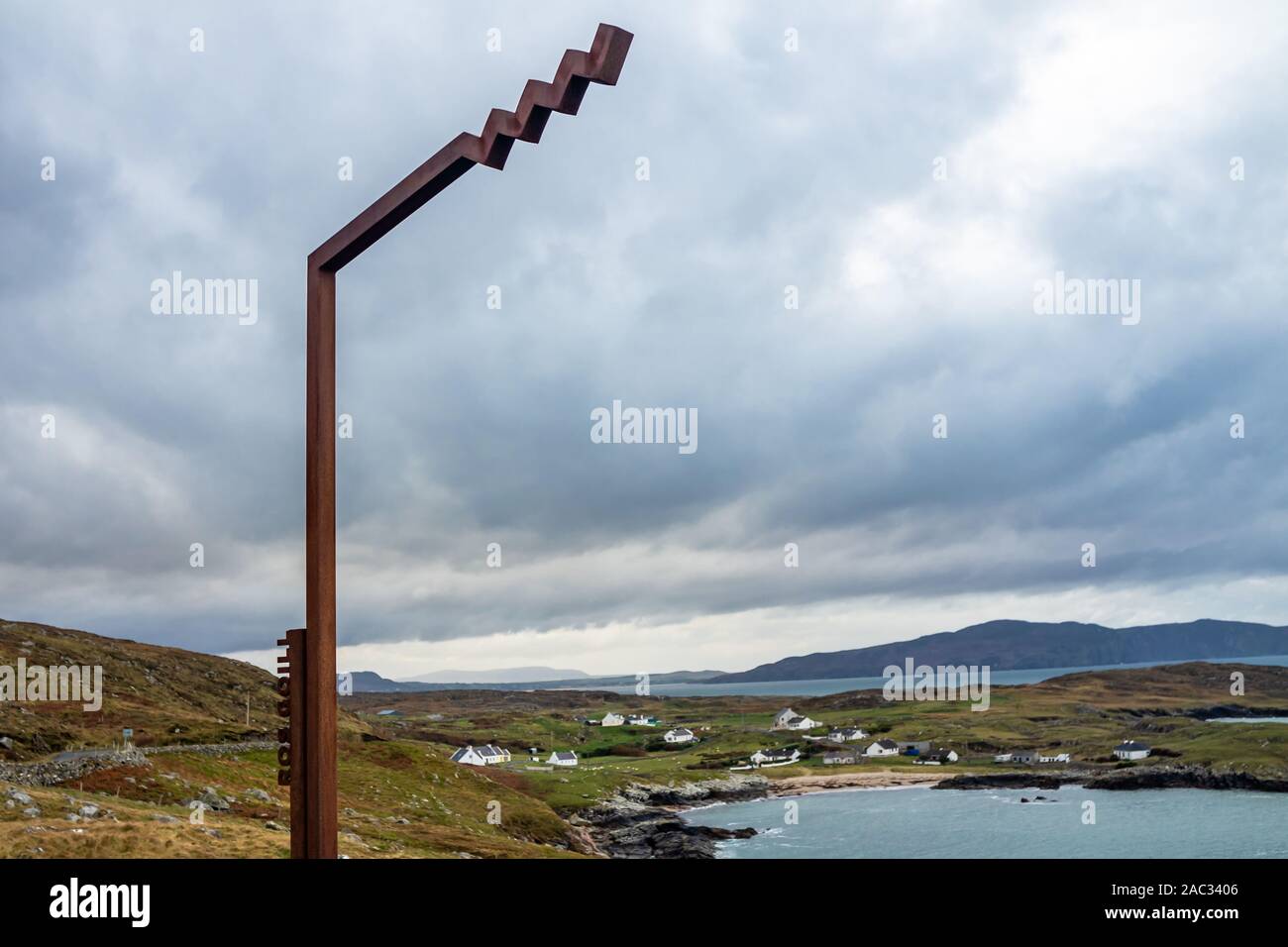 ROSGOIL, COUNTY DONEGAL / IRELAND - NOVEMBER 29 2019 : Rosgoill ...