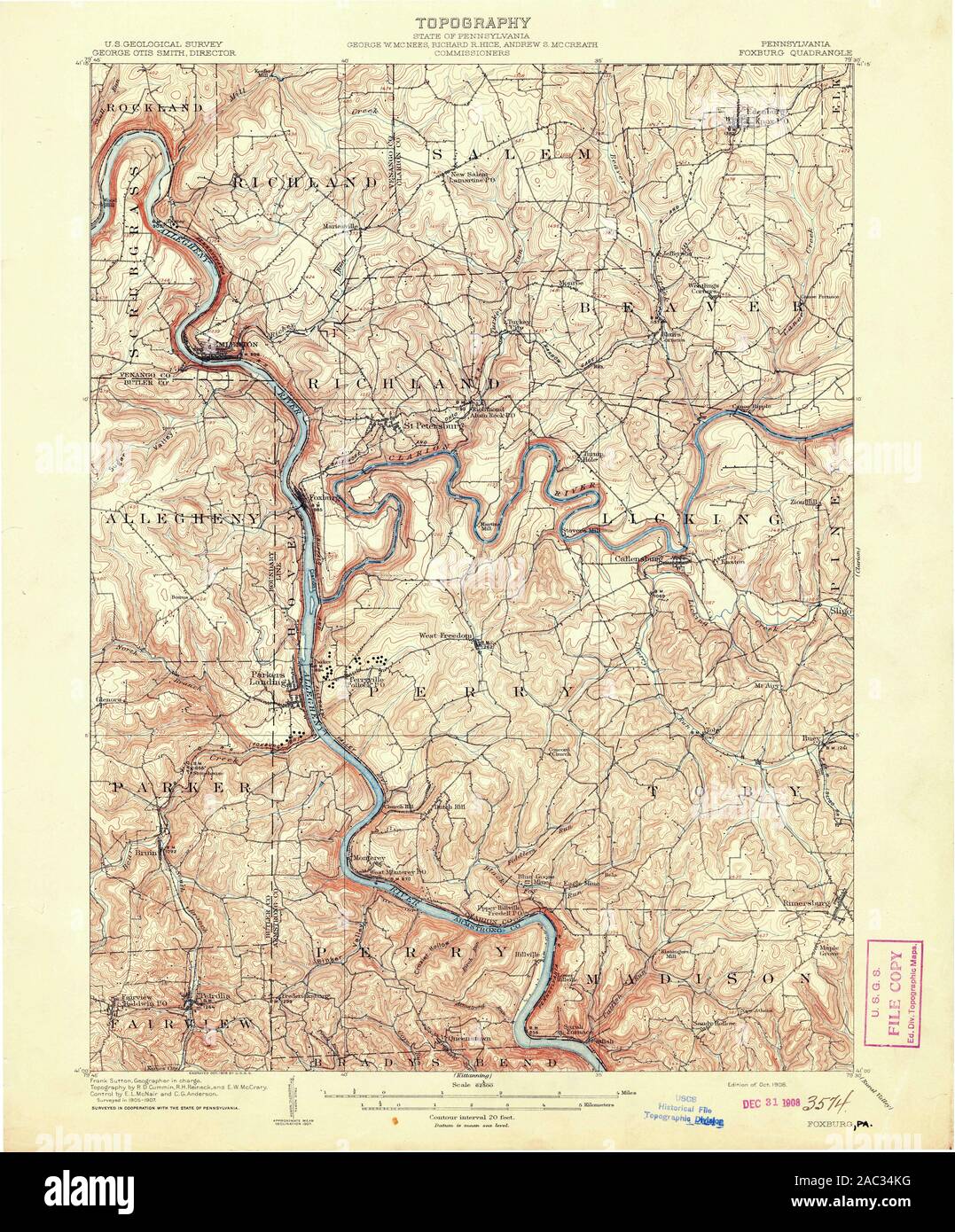 Foxburg hi-res stock photography and images - Alamy