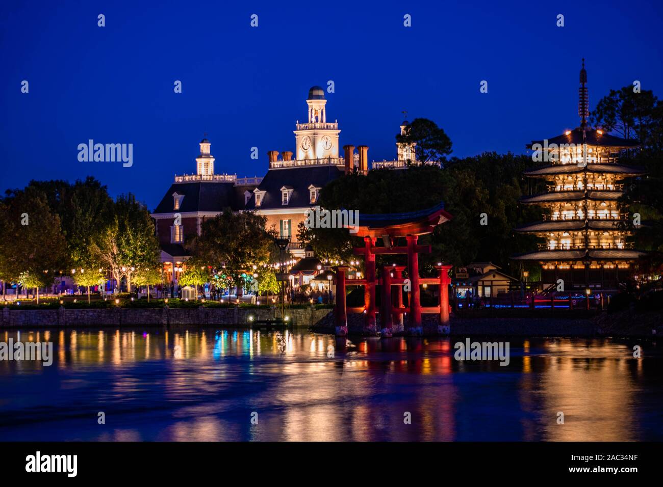 American adventure epcot florida hi-res stock photography and images ...