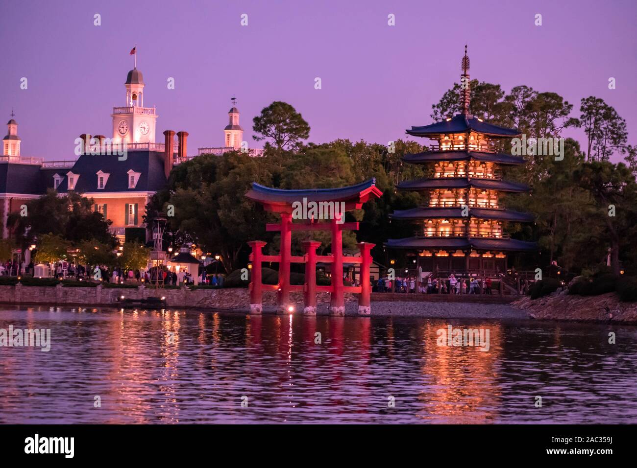 American adventure epcot florida hi-res stock photography and images ...