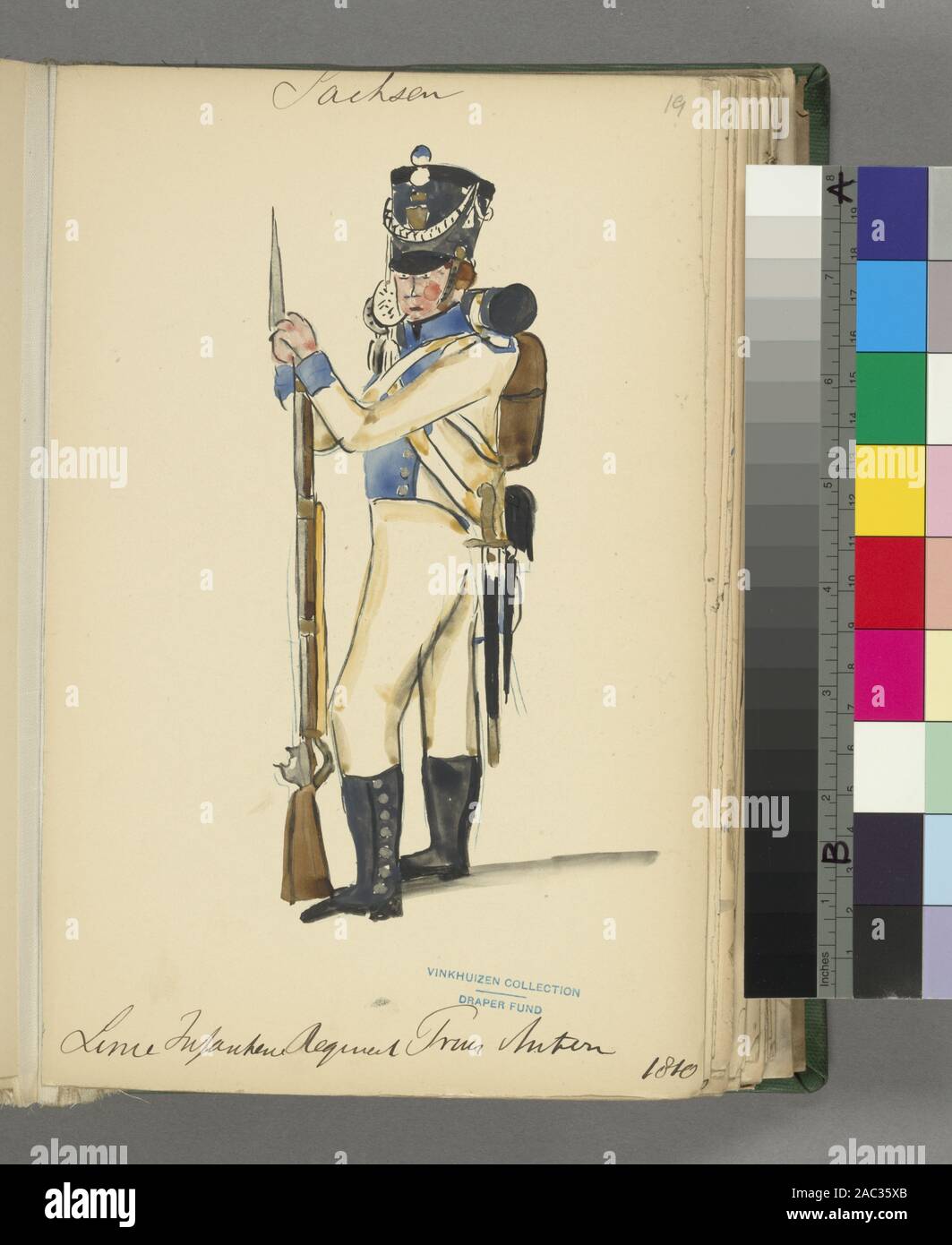 Soldier of Germany, 1810 Germany, 1810; Germany, 1810 Stock Photo - Alamy