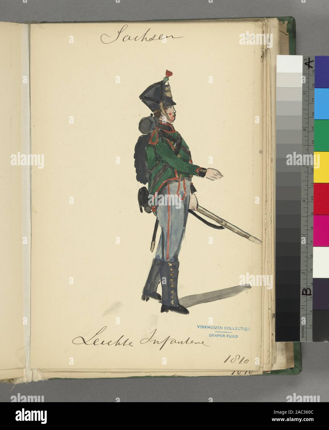 Soldier of Germany, 1810 Germany, 1810; Germany, 1810 Stock Photo - Alamy