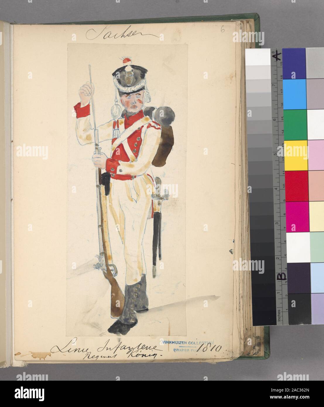 Soldier of Germany, 1810 Germany, 1810; Germany, 1810 Stock Photo - Alamy