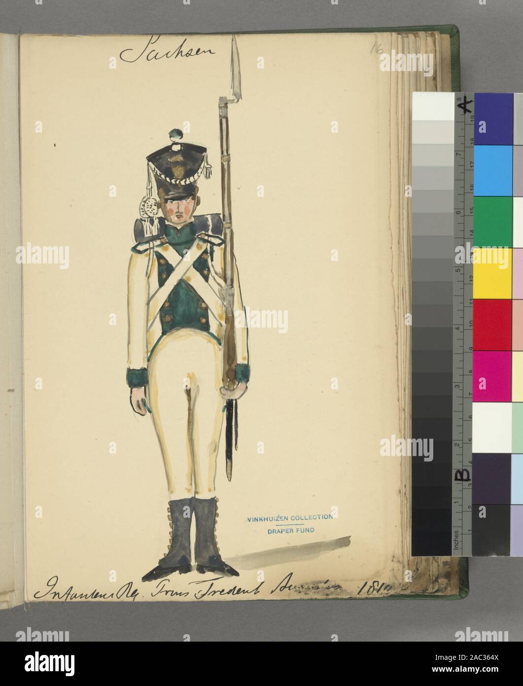 Soldier of Germany, 1810 Germany, 1810; Germany, 1810 Stock Photo - Alamy