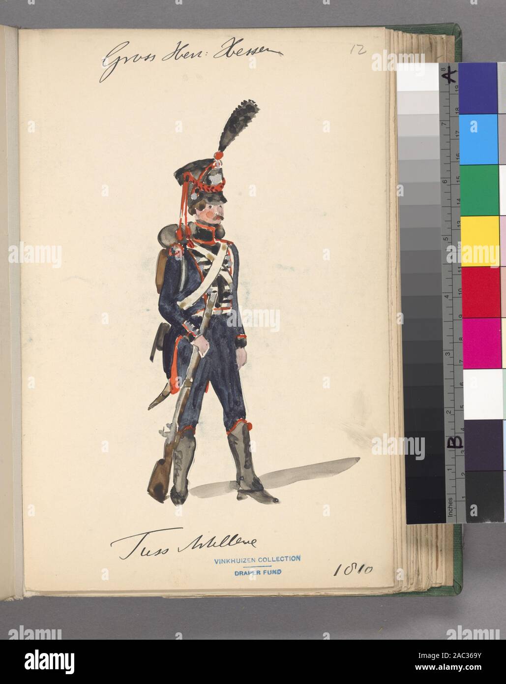 Soldier of Germany, 1810 Germany, 1810; Germany, 1810 Stock Photo - Alamy