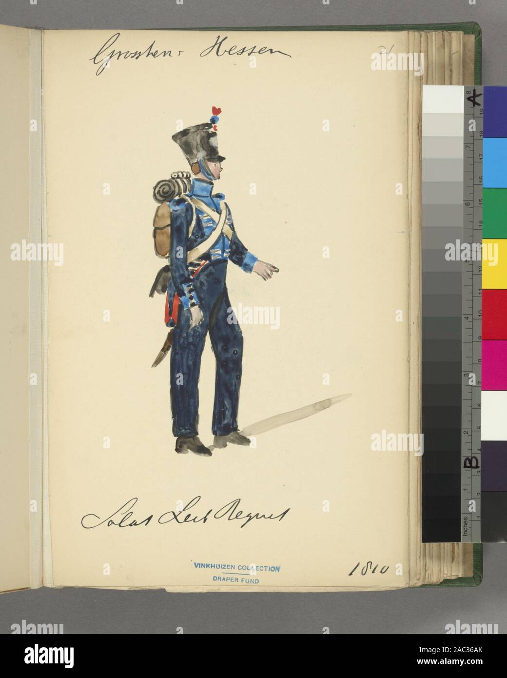 Soldier of Germany, 1810 Germany, 1810; Germany, 1810 Stock Photo - Alamy