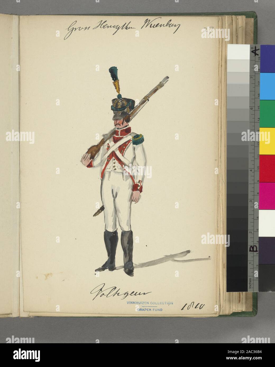 Soldier of Germany, 1810 Germany, 1810; Germany, 1810 Stock Photo - Alamy