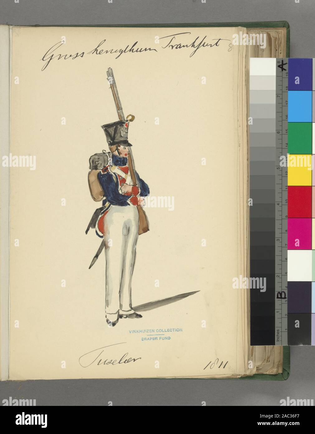 Soldier of Germany, 1811-1812 Germany, 1811-1812; Germany, 1811-1812 Stock Photo - Alamy