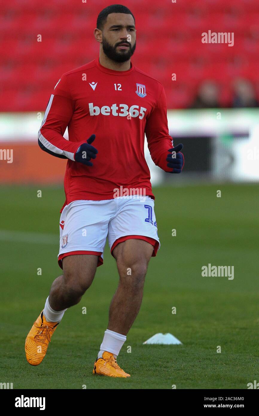 Stoke On Trent, UK. 30th Nov, 2019. Stoke City defender Cameron Carter ...
