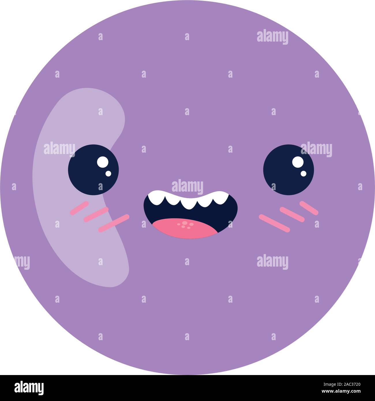 Kawaii sphere cartoon vector design Stock Vector Image & Art - Alamy