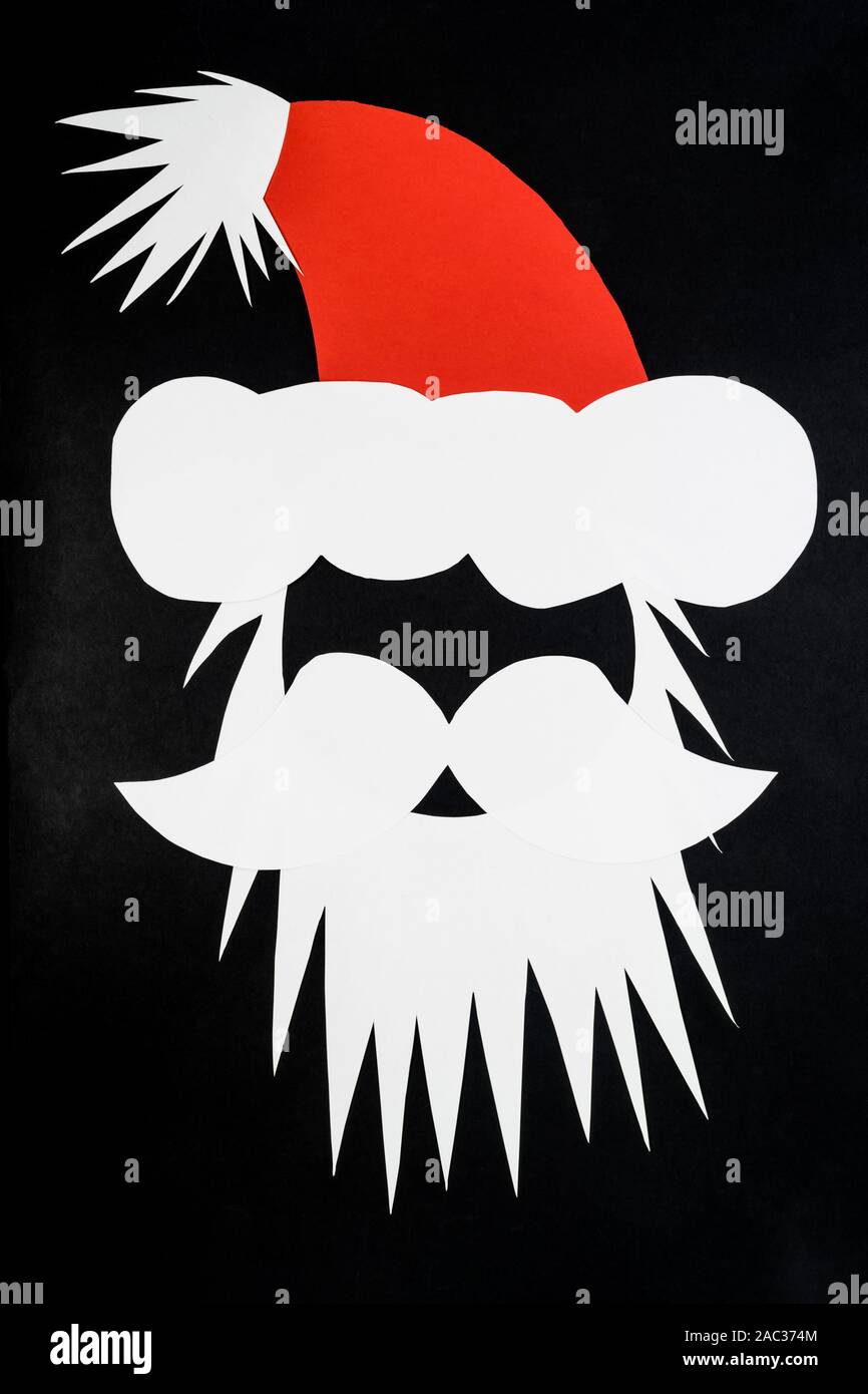 Abstract Santa Face