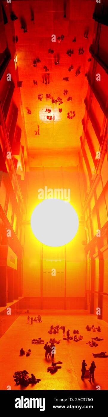 Olafur Eliasson The Weather Project Confórmi [le Forme Non